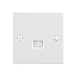 Square Edge Telephone Secondary Socket
