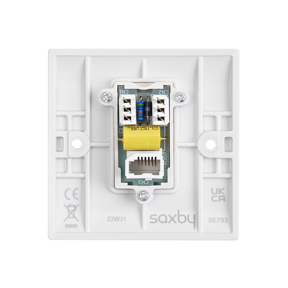 Square Edge Telephone Master Socket Square Edge Telephone Master Socket